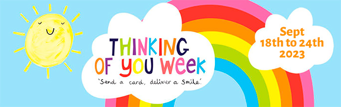 Celebrate Thinking of You Week, September 18-24, 2023, by Sending 7 ...